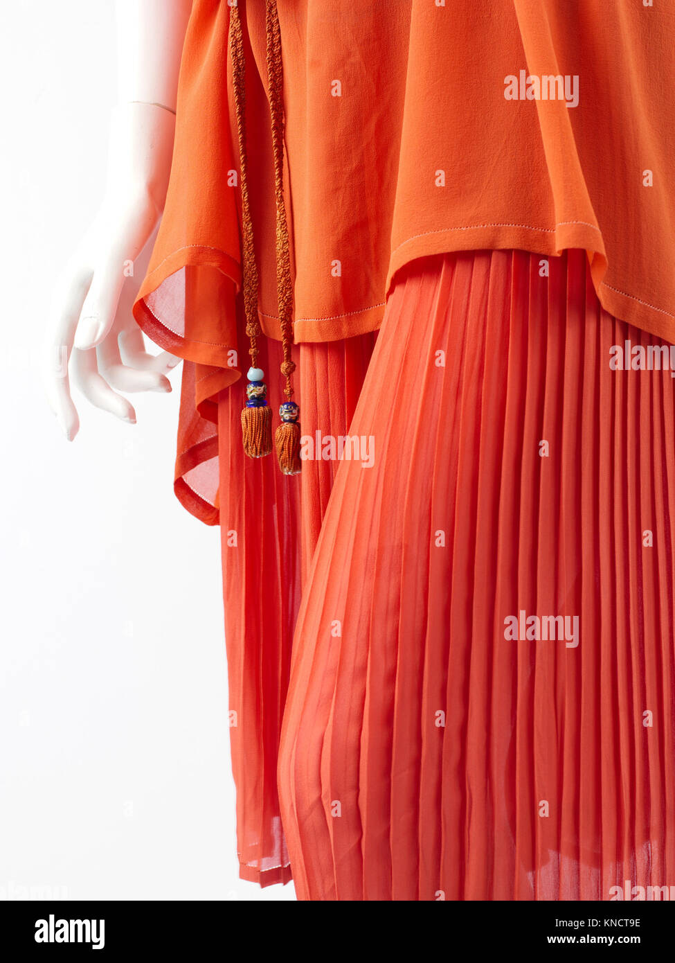 This evening ensemble, part of the MET collection, is a complete outfit ...