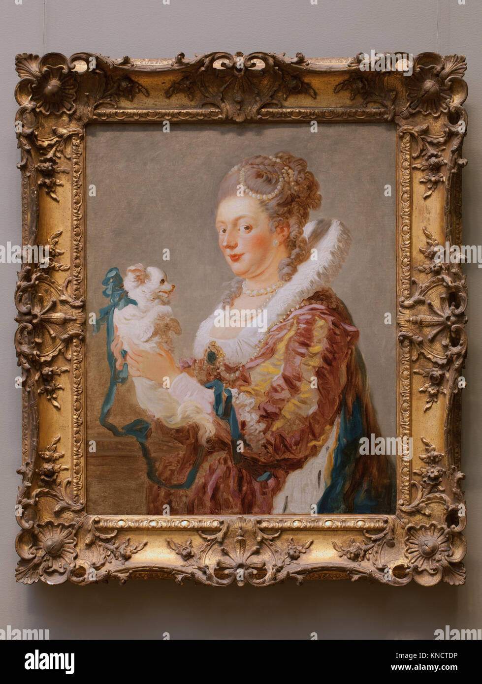 This portrait by Jean-HonorÃ© Fragonard, painted between 1732 and 1806 ...