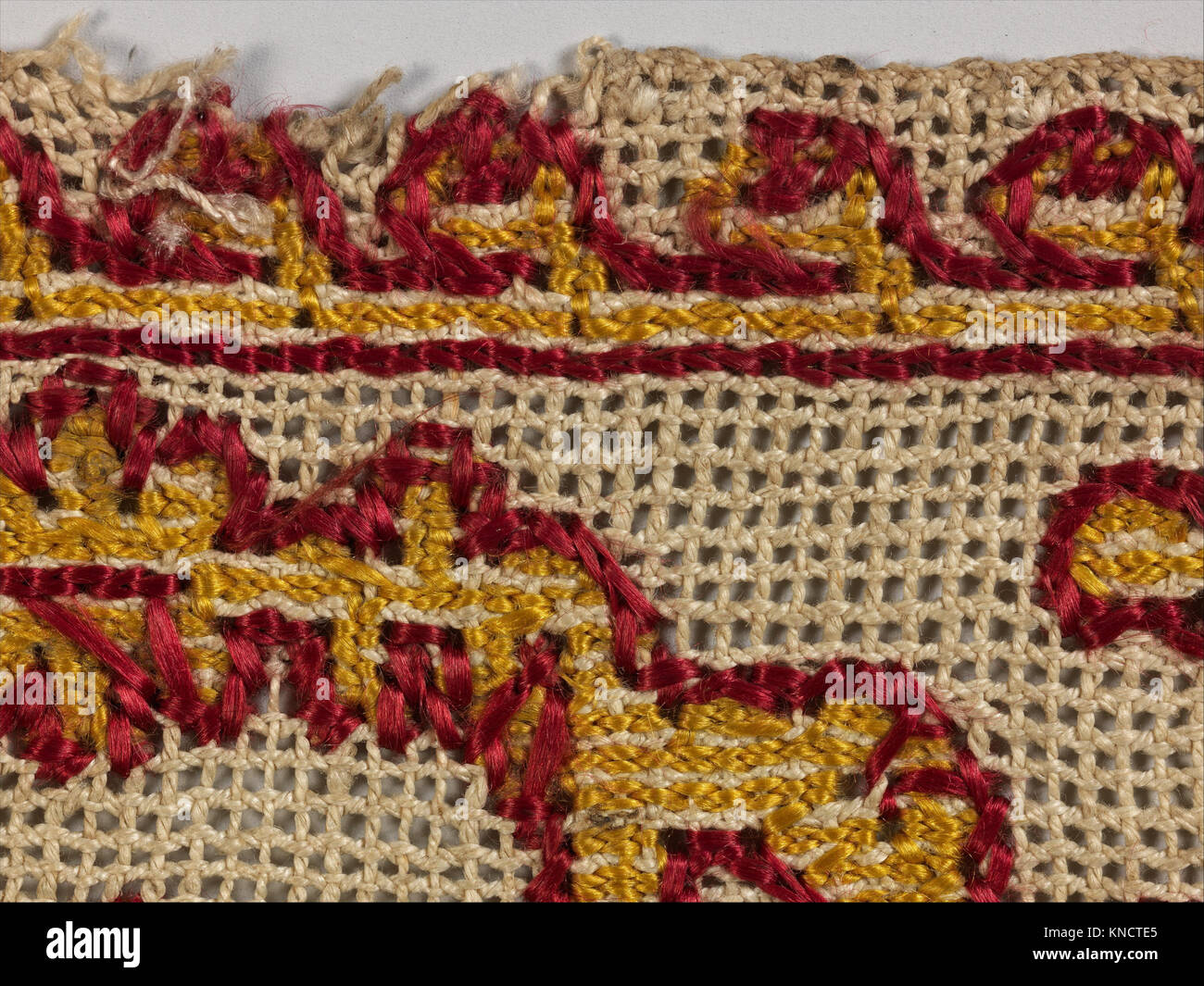 This metal decorative band demonstrates detailed craftsmanship and ...