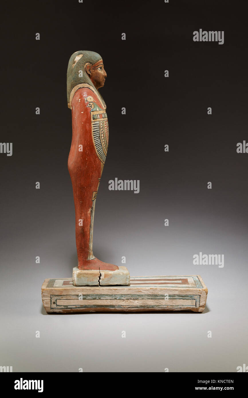Funerary Figure of Imsety MET 12.182.37b EGDP022821 564551 Stock Photo ...