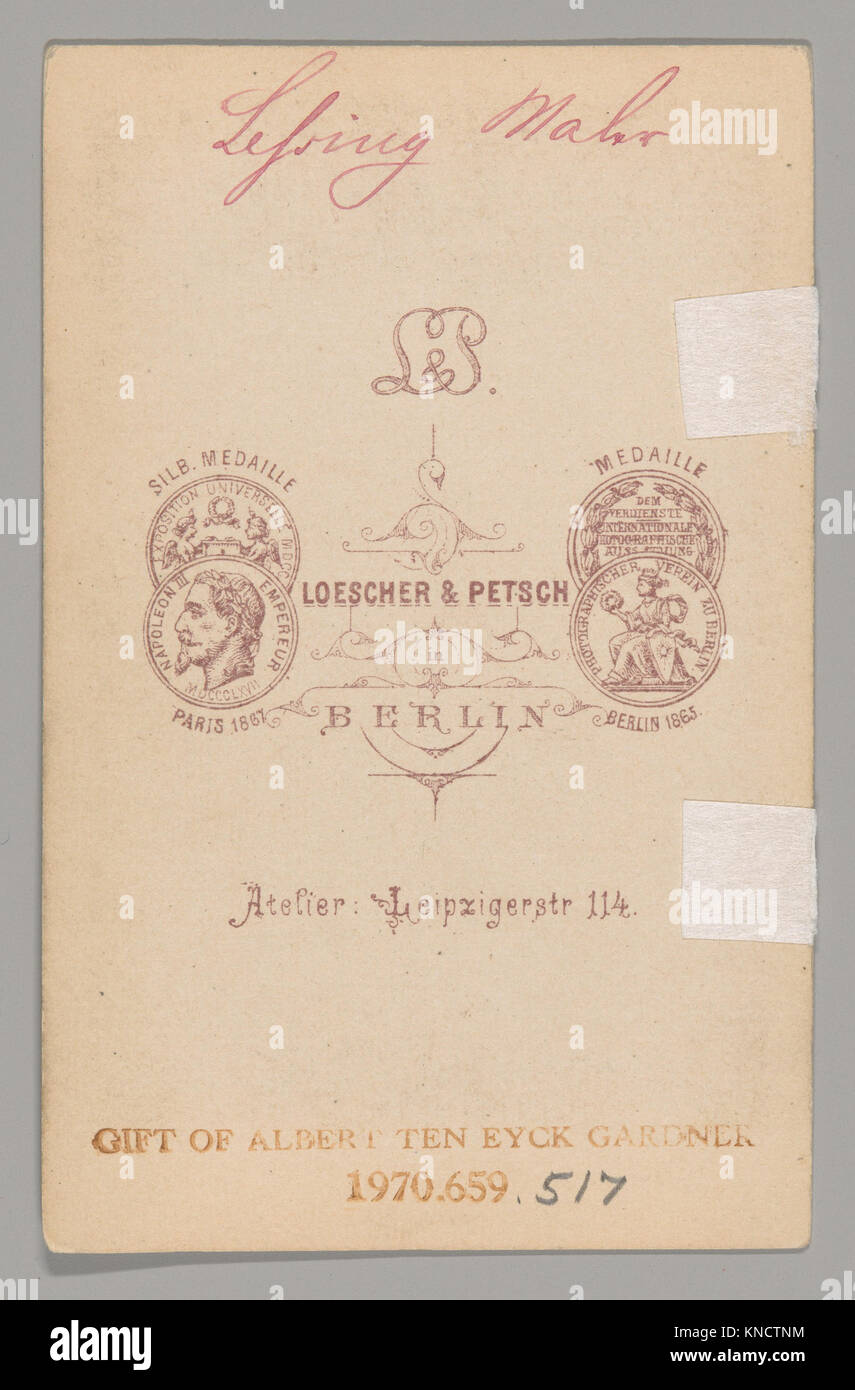 -Unknown Subject- MET DP367509 685857 Stock Photo - Alamy