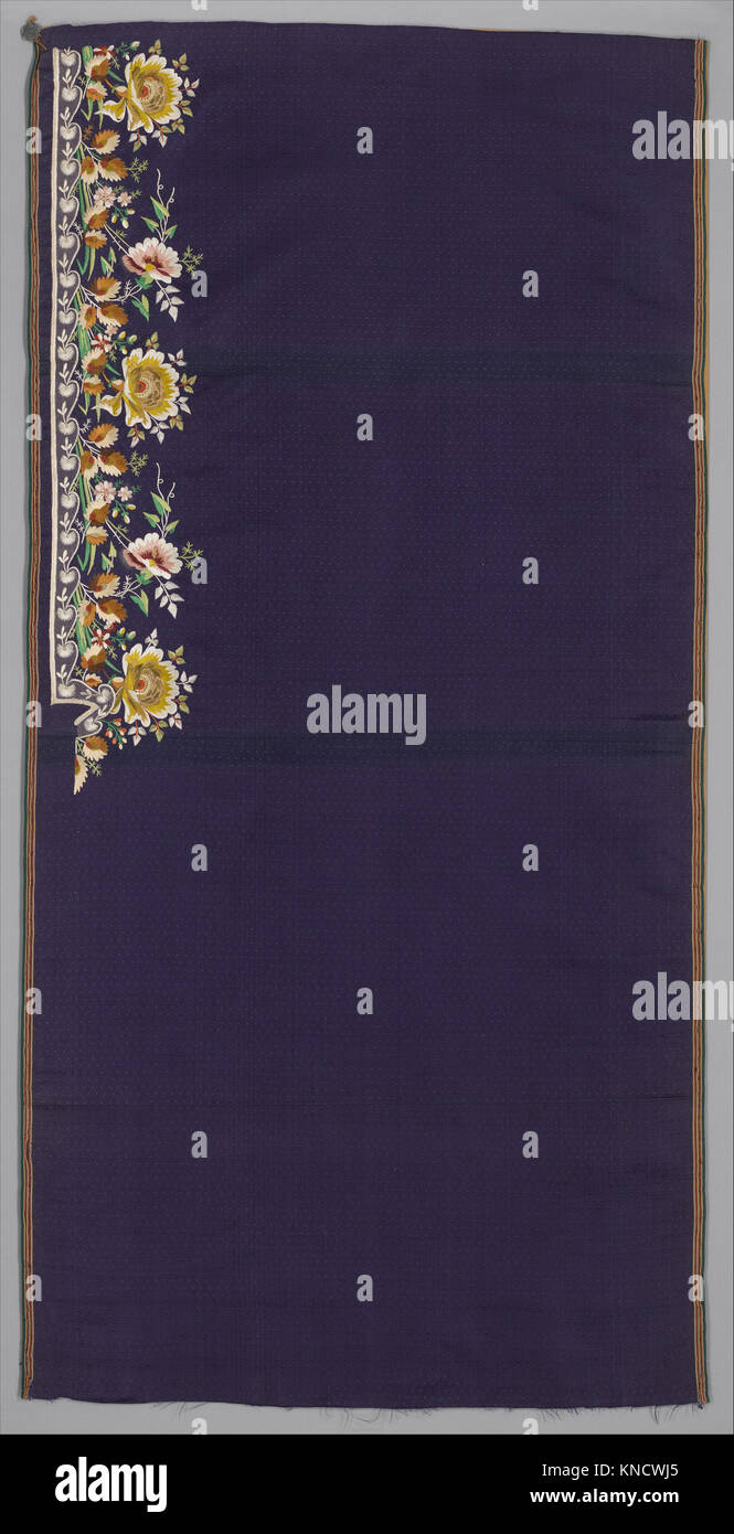 These embroidered panels were once part of a manâ€™s suit, showcasing ...
