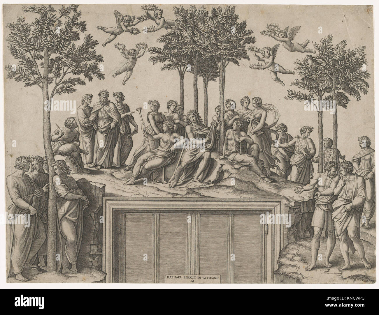 Apollo and the muses on parnassus hi-res stock photography and images ...