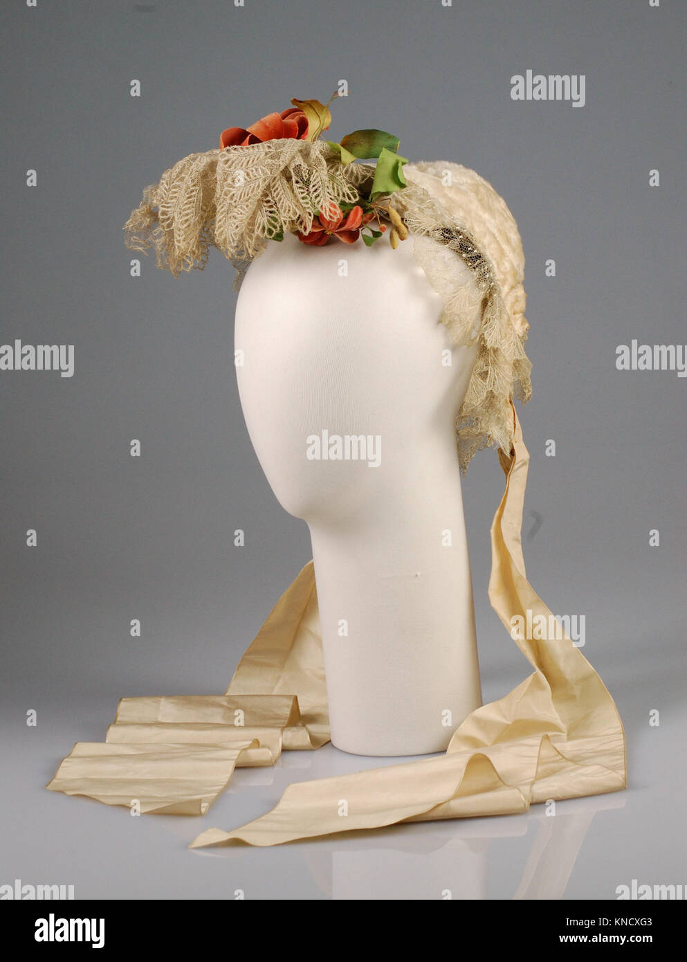 This bonnet, part of the MET collection, represents 17th-century ...