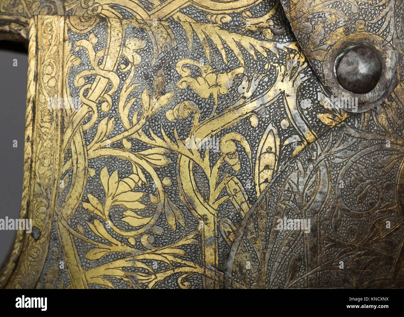 This armor, designed for heavy cavalry, showcases the protective and ...