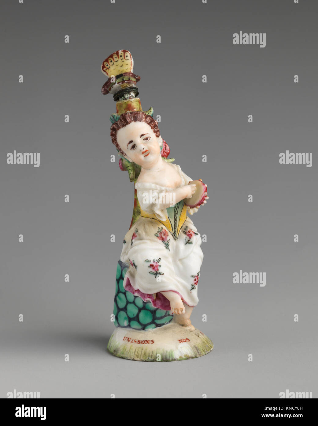 This artwork features a girl with a tambourine, capturing a moment of ...
