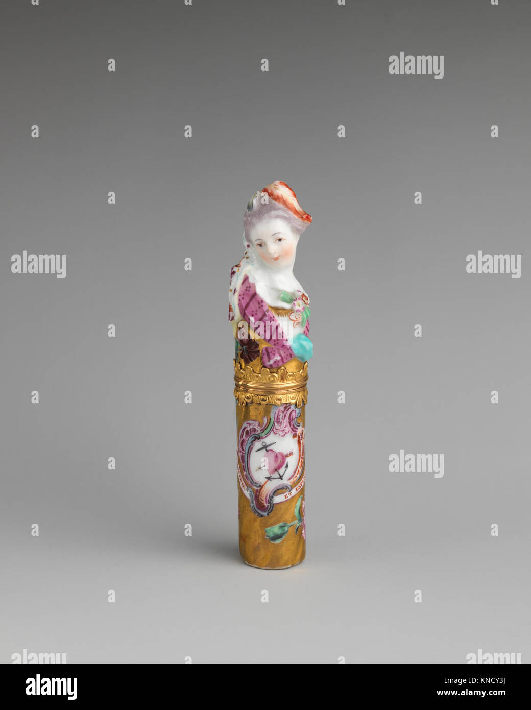 This bust represents a female figure, capturing the elegance and grace ...