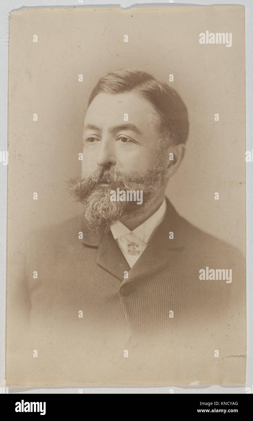 This bust-length portrait of Thomas Nast, German-born American ...