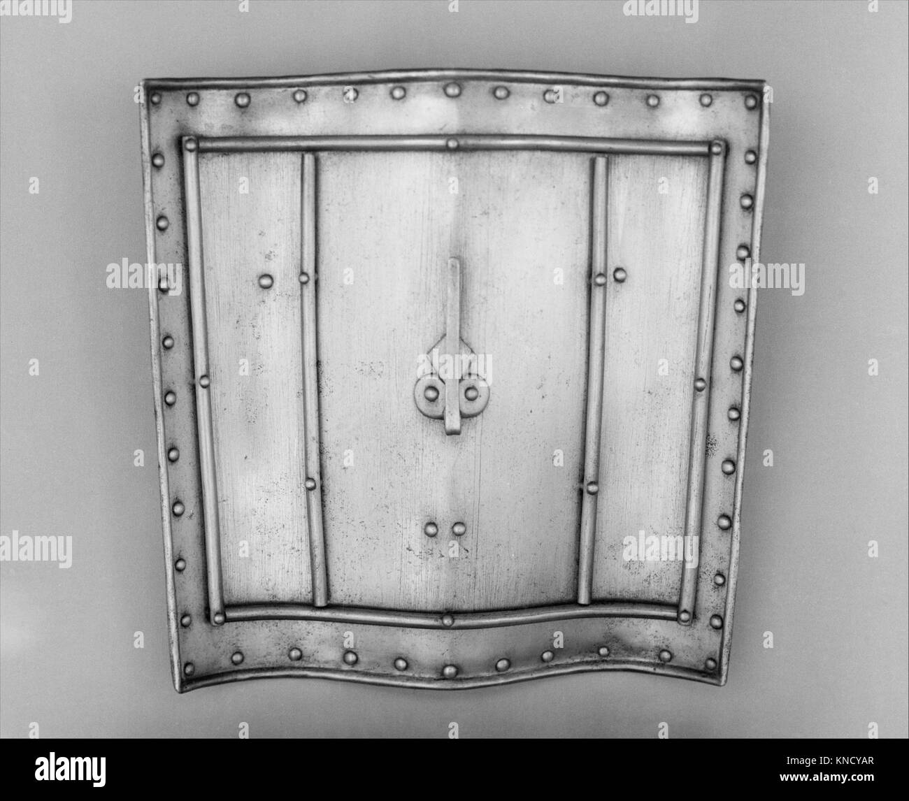 This shield, shaped like a fist, serves both as a defensive weapon and ...