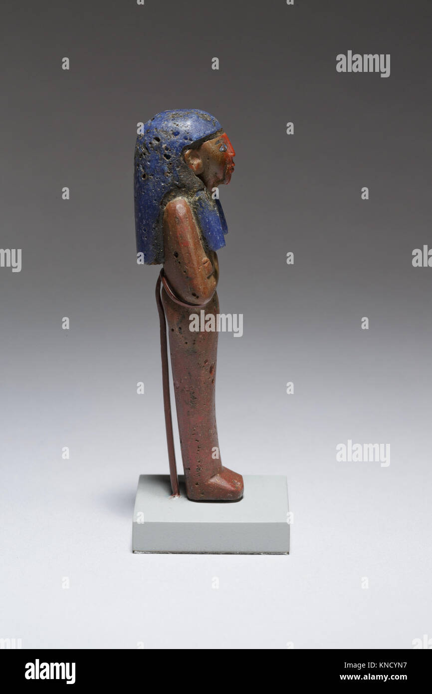 This funerary figure represents Imsety, one of the four sons of Horus ...