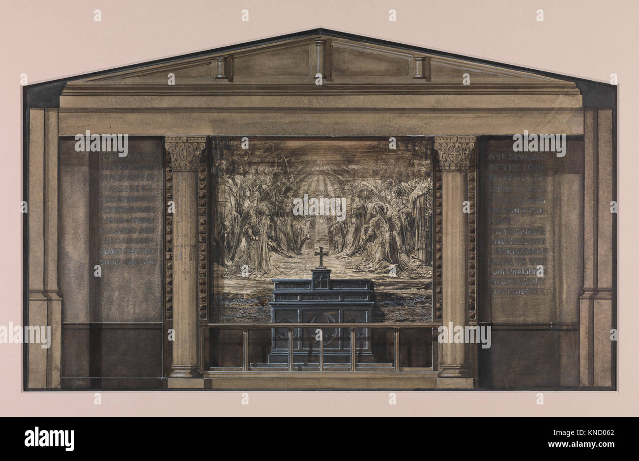 Decoration behind the altar hi-res stock photography and images - Alamy