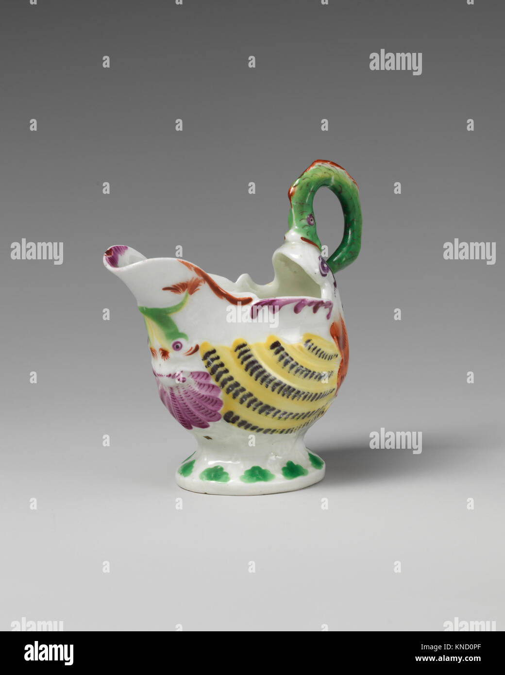 This cream jug, part of the MET collection, is a delicate example of ...