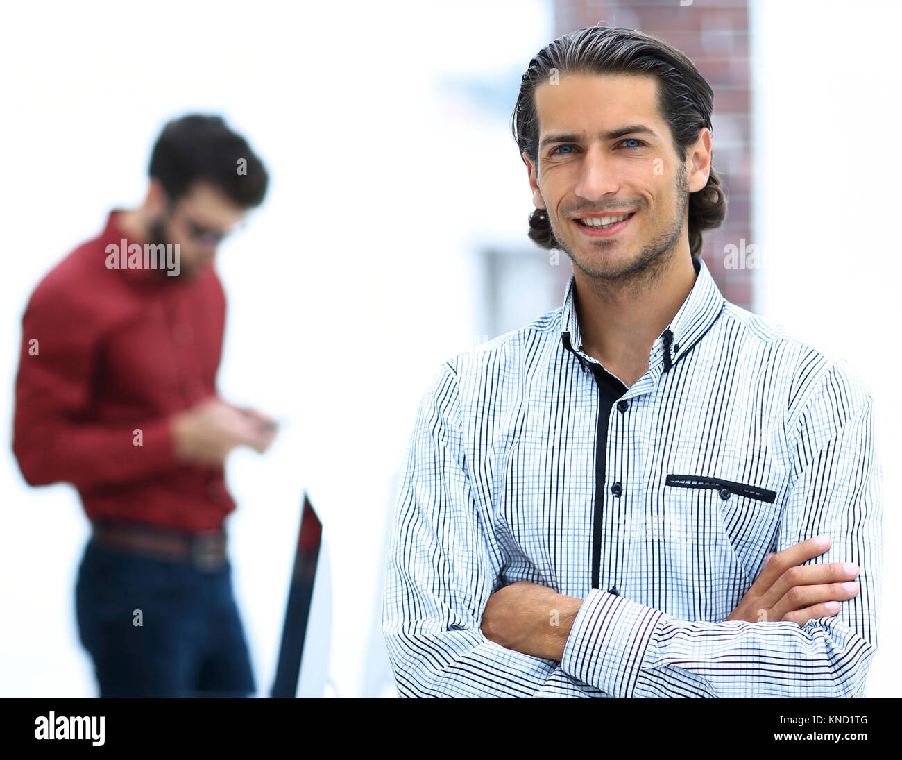 portrait of a successful Manager Stock Photo - Alamy