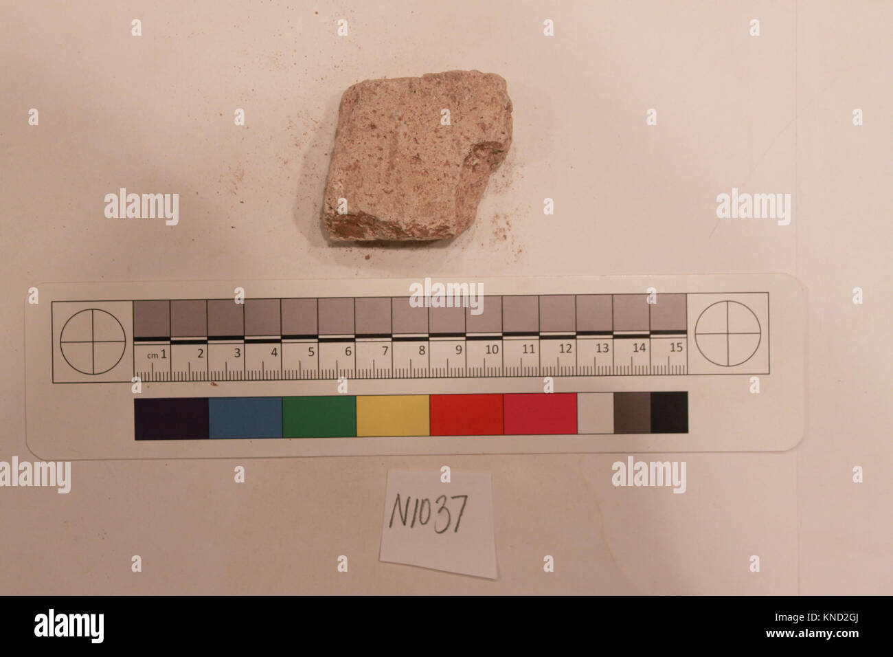 This fragment preserves material, design, and craftsmanship of a larger ...