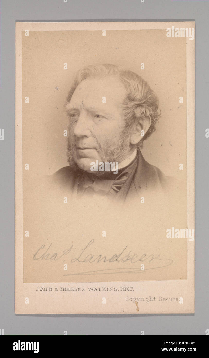 -Charles Landseer RA (1799-1879) was an English painter, mostly of ...