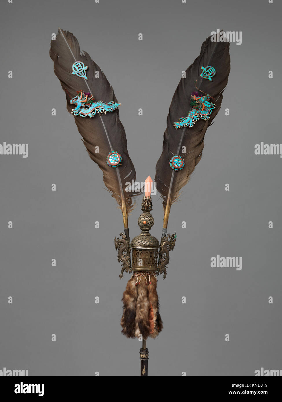 Helmet with feather hi-res stock photography and images - Alamy