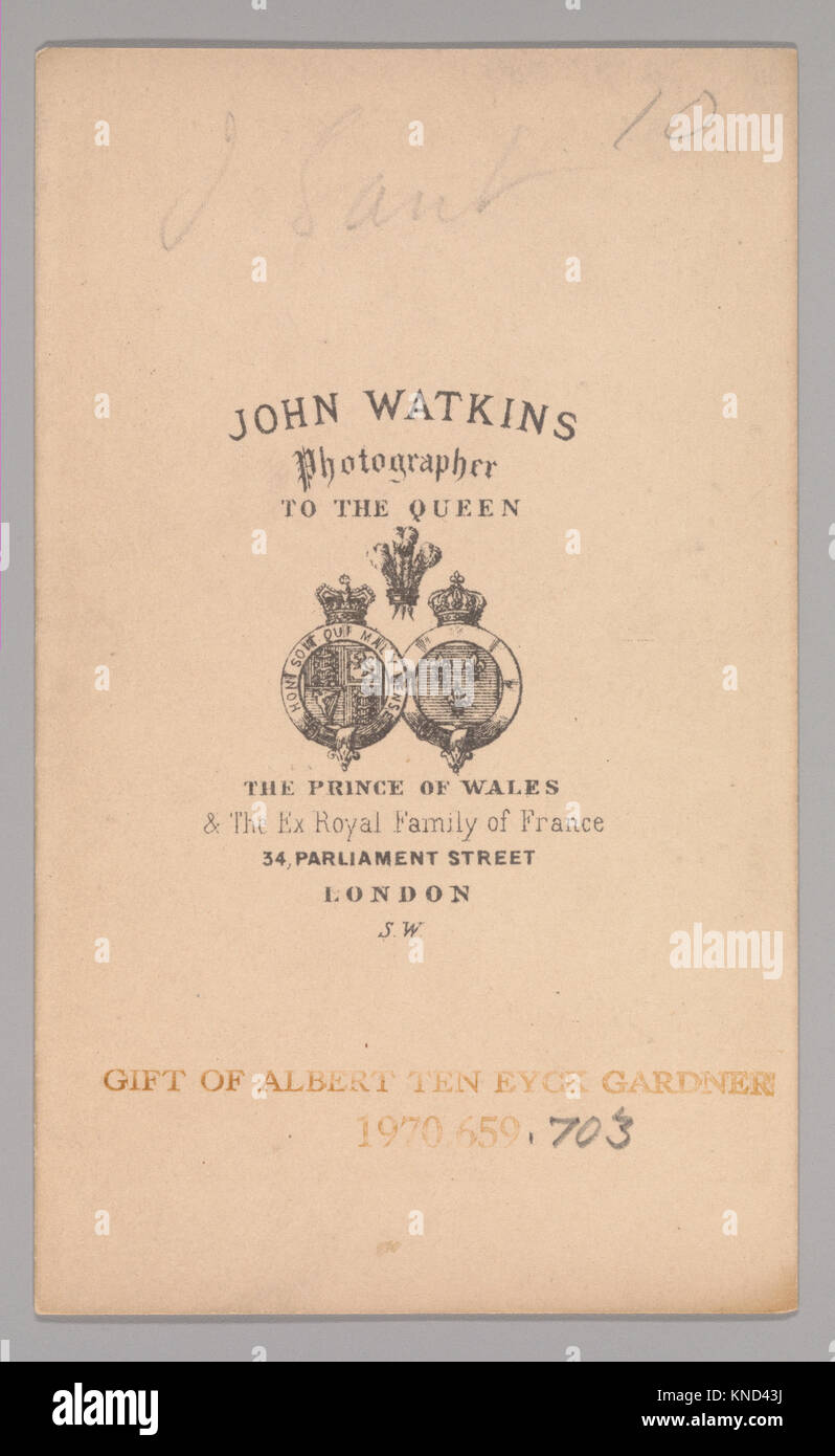 This portrait by James Sant depicts a dignified figure, reflecting the ...