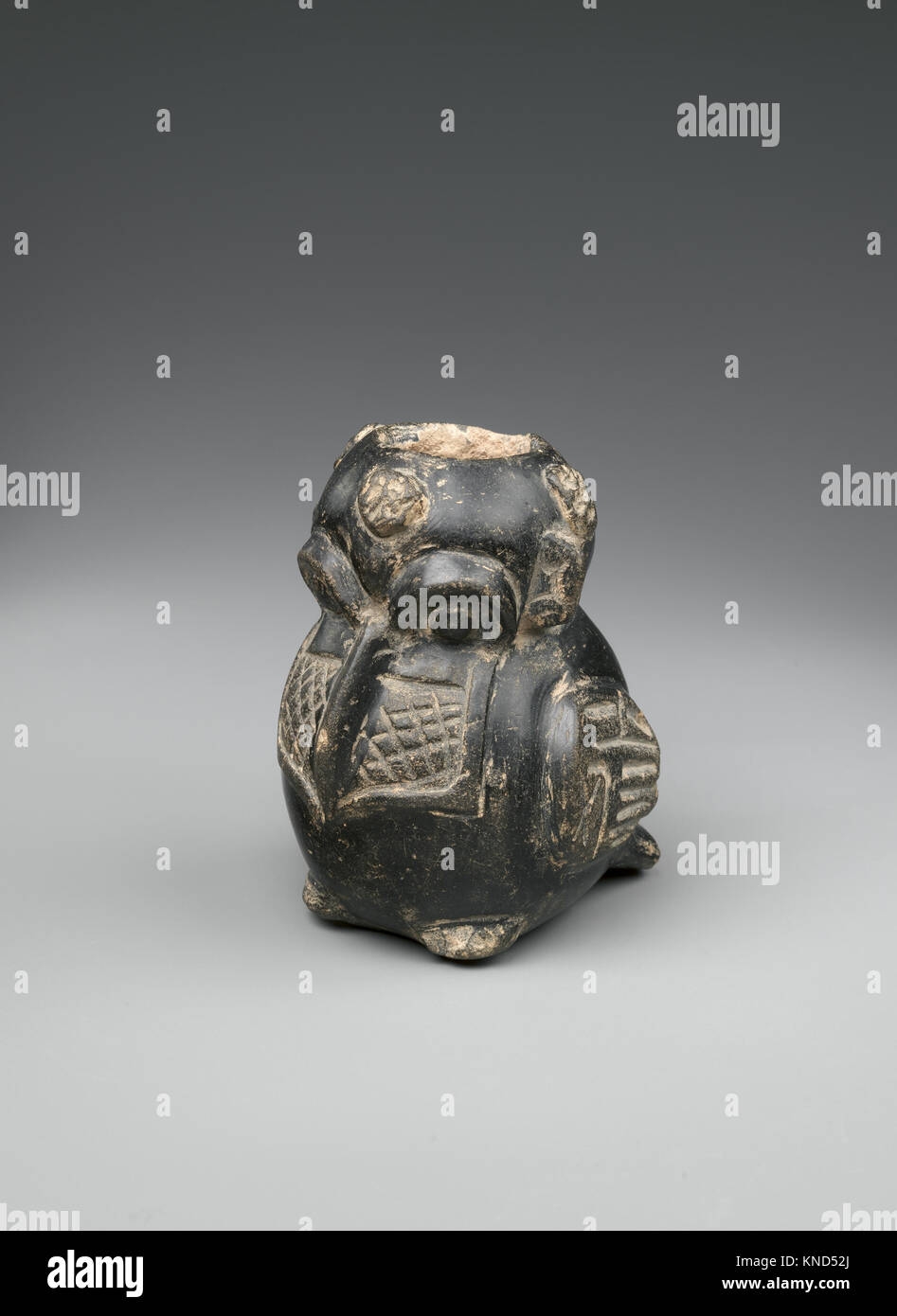 This Olmec bird jar, dating from the 12thâ€“9th century B.C., is a ...