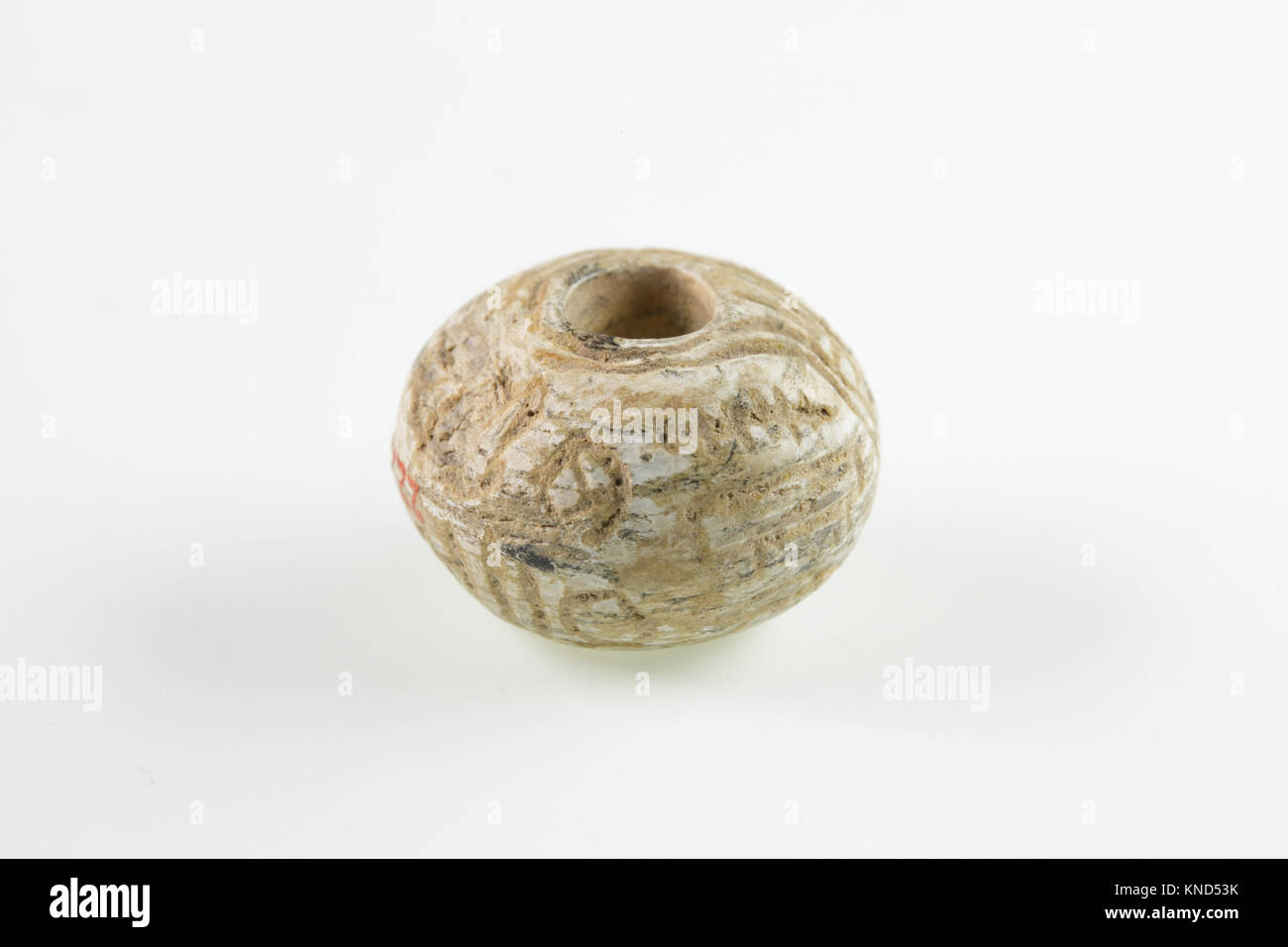 This bead inscribed with the name of Amenemhat II, an ancient Egyptian ...