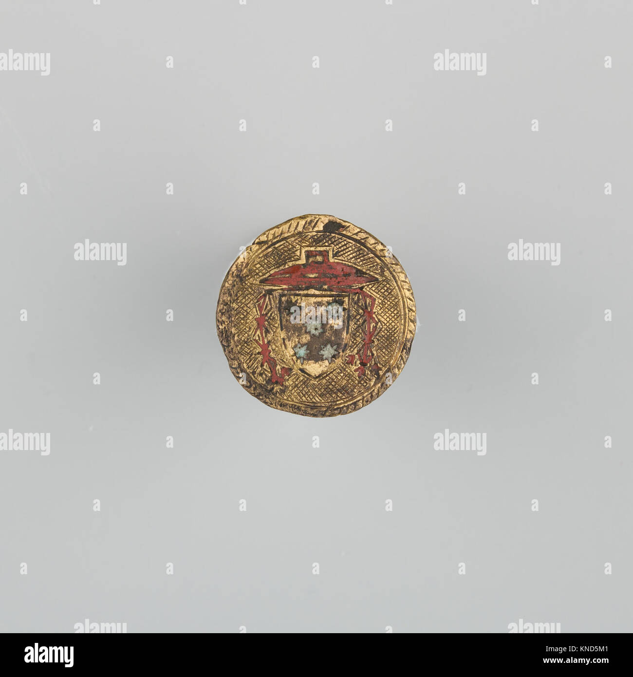 Badge MET LC-04 3 344-002 25466 Spanish, Badge, 14th century, Copper ...
