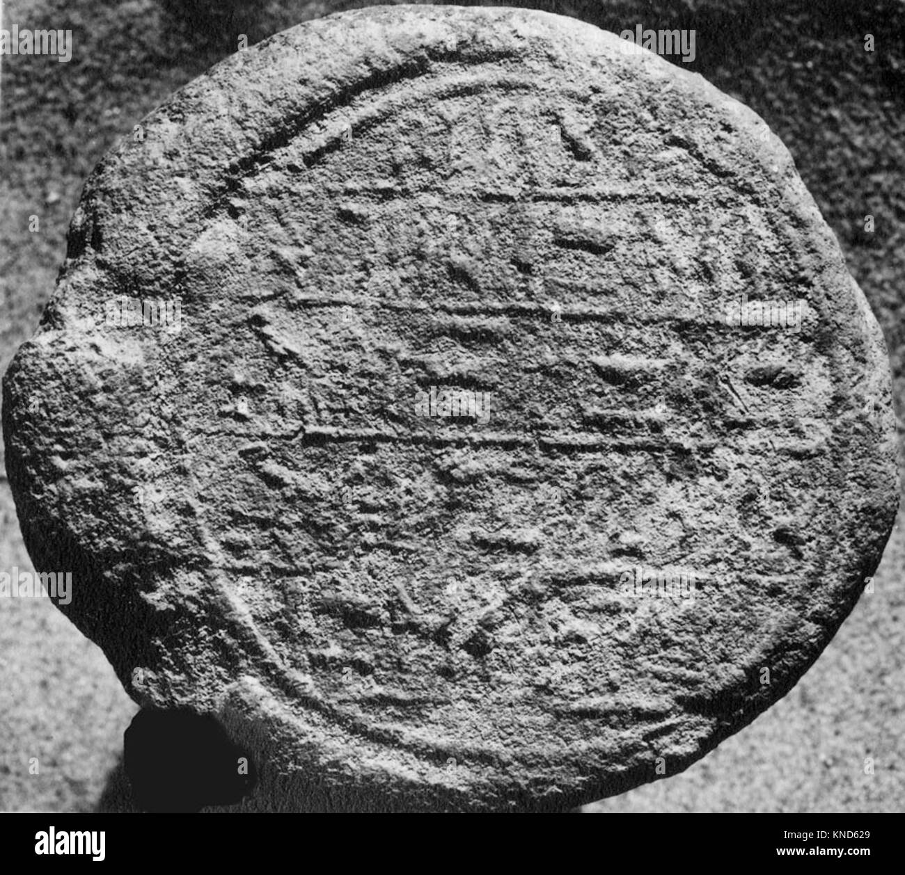 This funerary cone from ancient Egypt, dating back to ca. 1550-1295 B.C ...