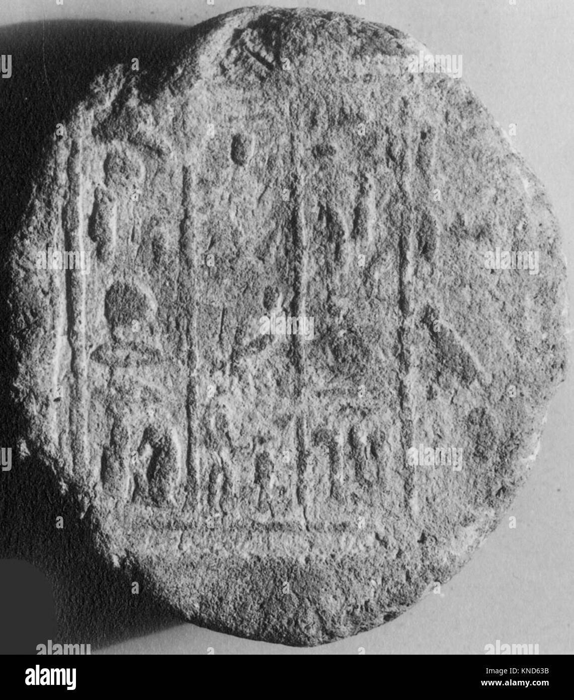 This funerary cone, dating from 1550-1295 B.C., was used in ancient ...