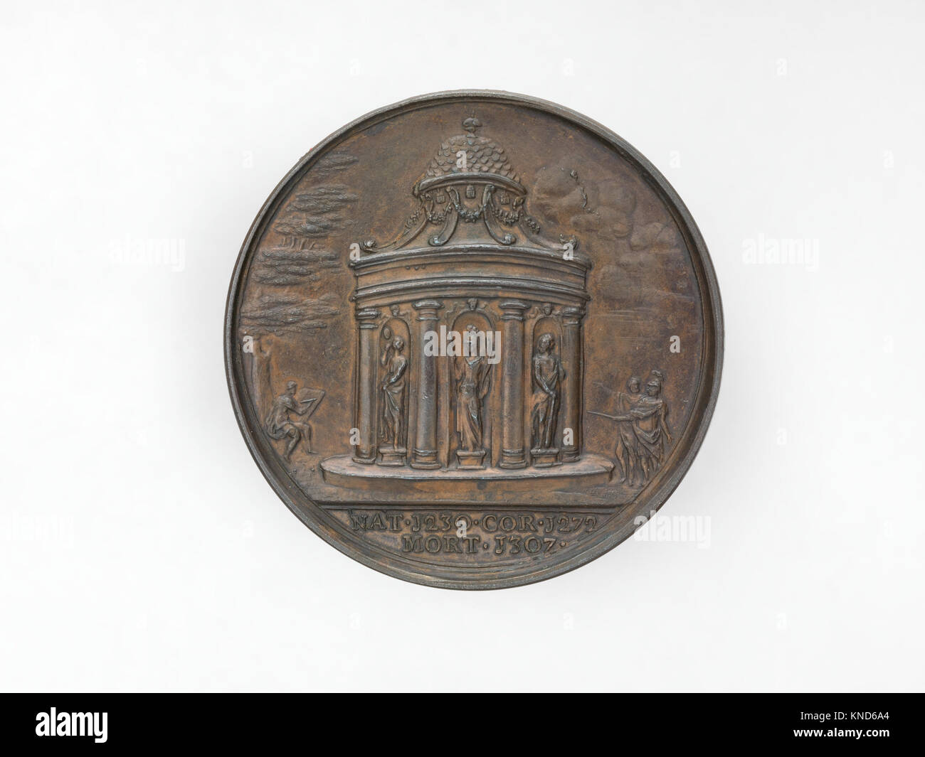 This Edward I bronze medal by Jean Dassier (1731-32, 4.1 cm) is ...
