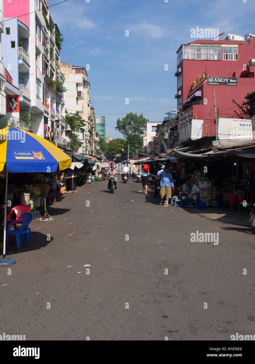 Ho Chi Minh City Street Stock Photo - Alamy