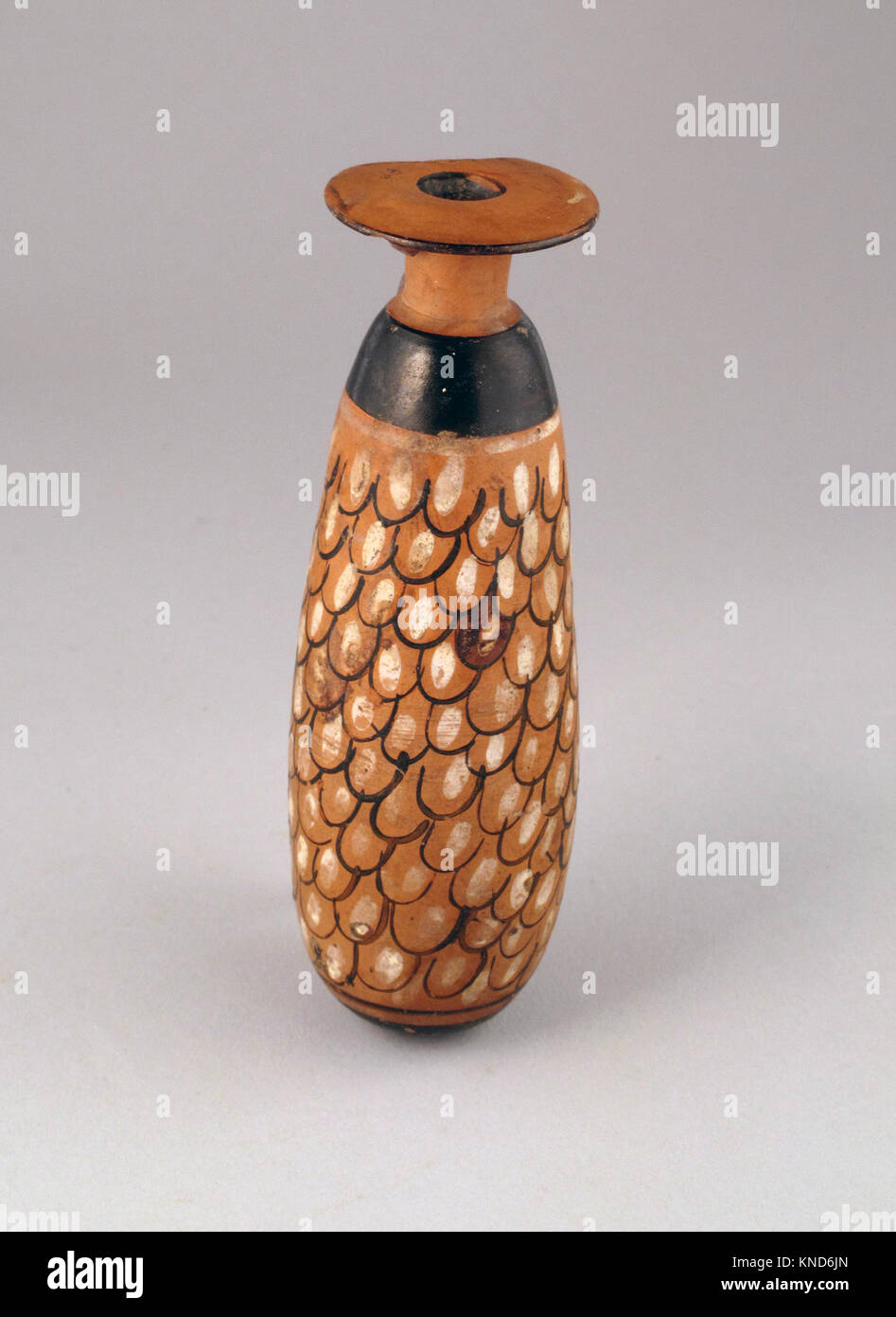 This early 4th-century B.C. Greek alabastron by the Bulas Group is a ...