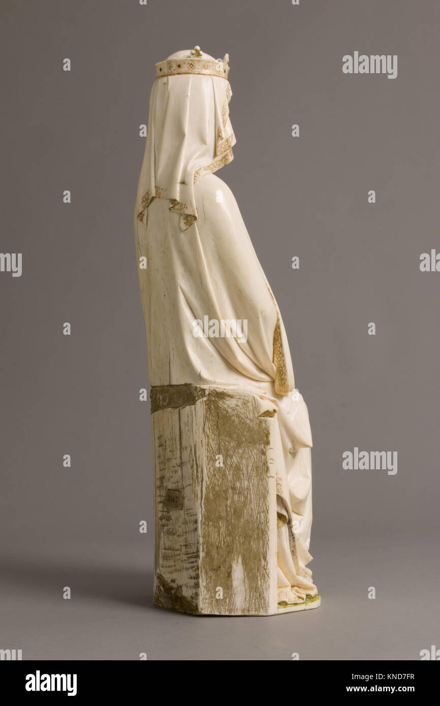 Enthroned Virgin and Child MET LC 17 190 296 s04 464295 Stock Photo - Alamy