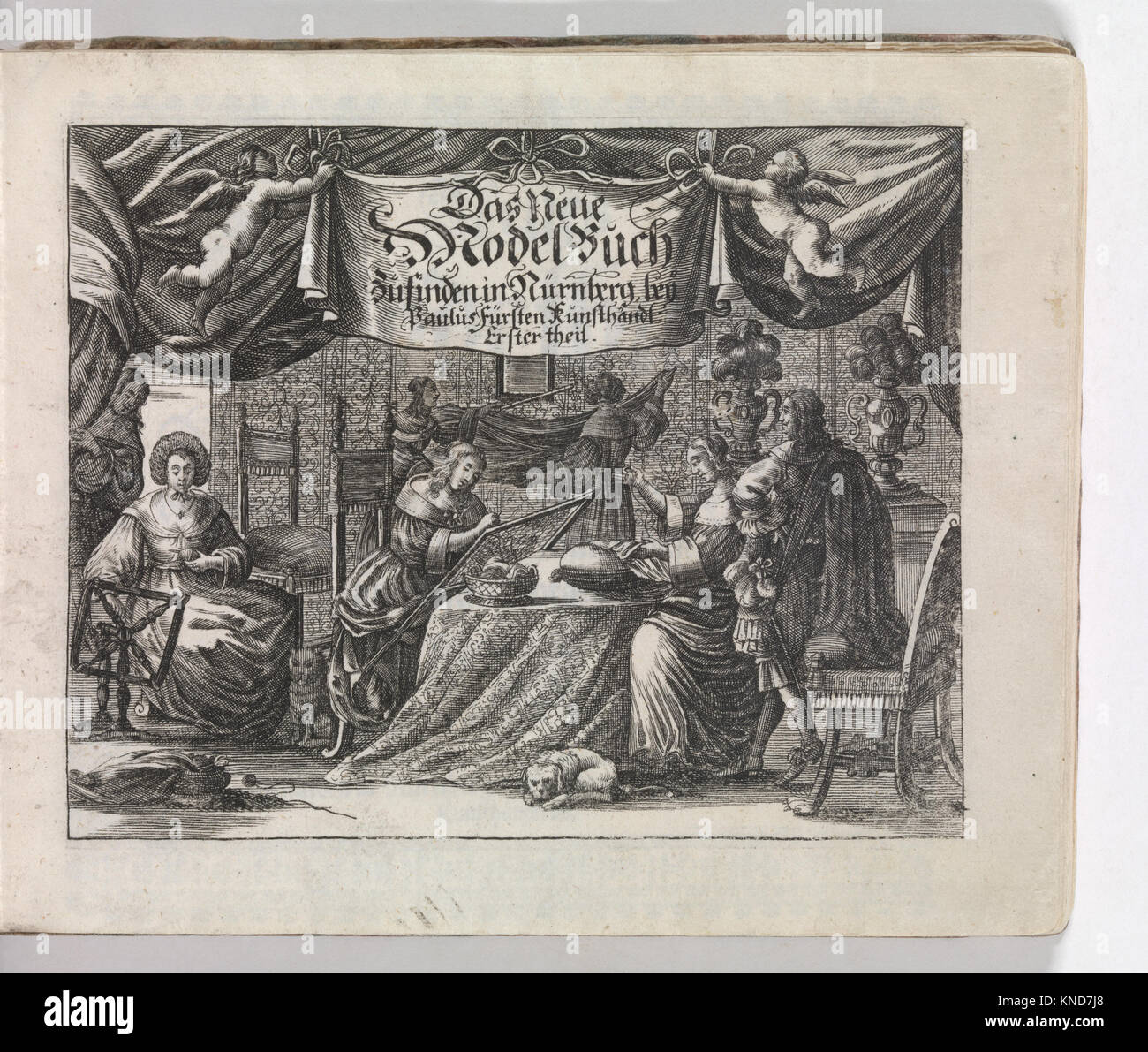 Das NeC3BCe Modelbuch. . .Erster Theil Designer: Designed by Rosina ...