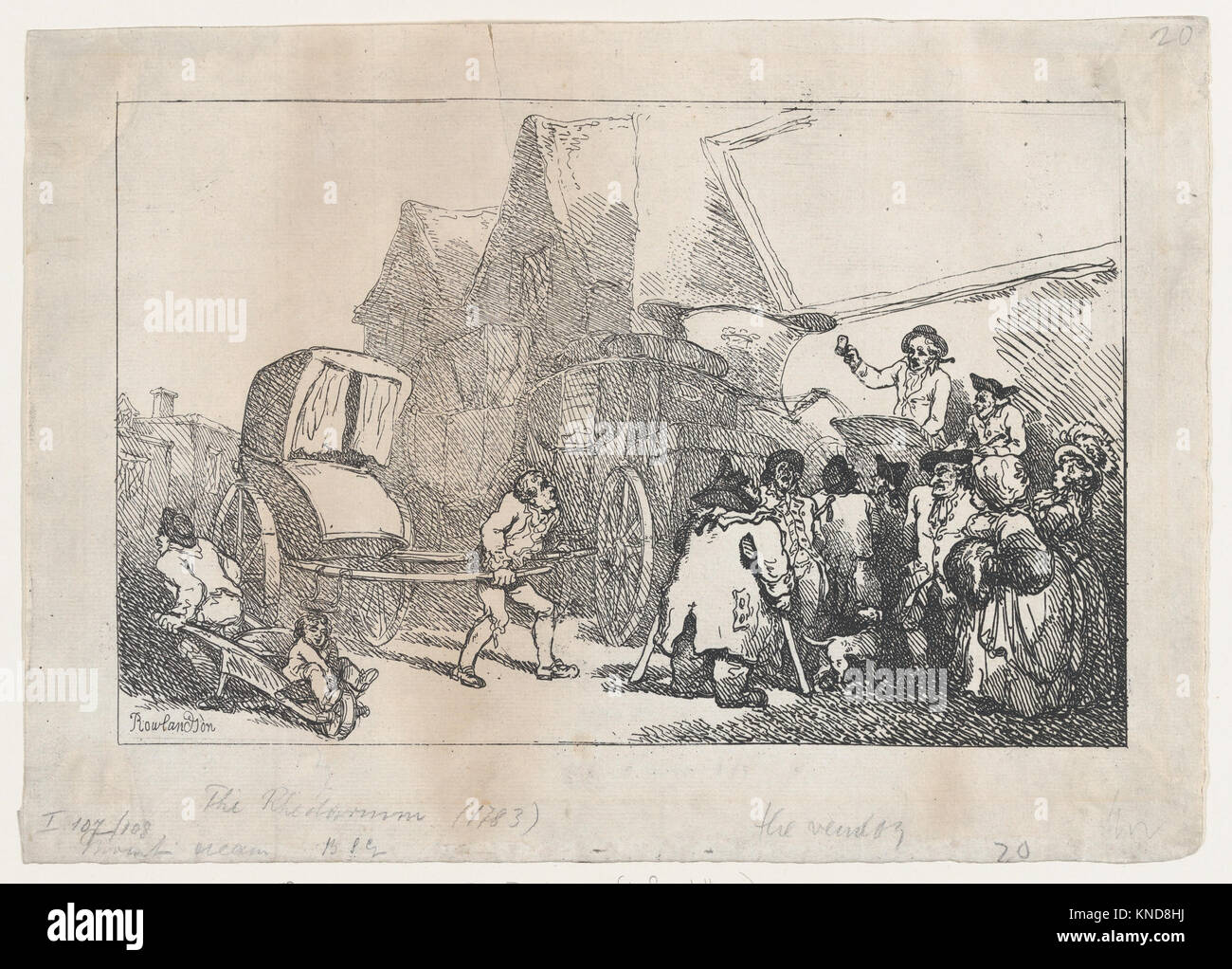 London 18th century carts hi-res stock photography and images - Alamy
