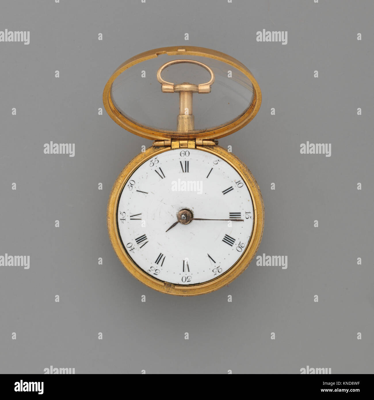 This clock-watch is an intricate timepiece, combining the functionality ...