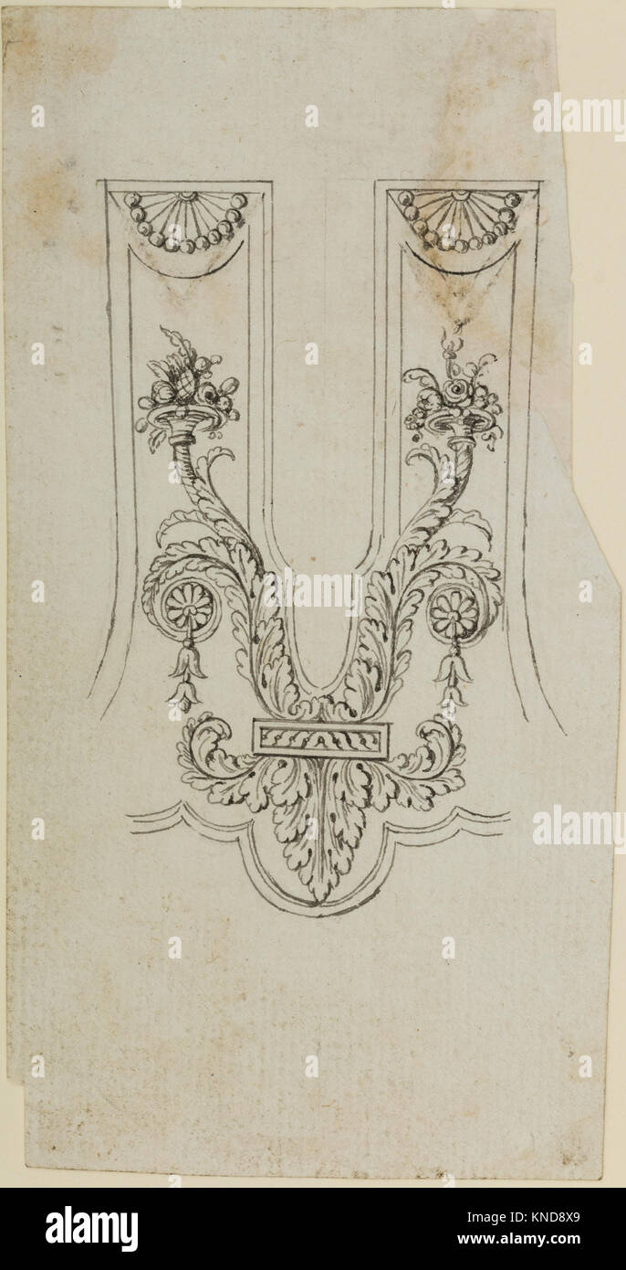 This design illustrates the decorative features for the barrel tang of ...