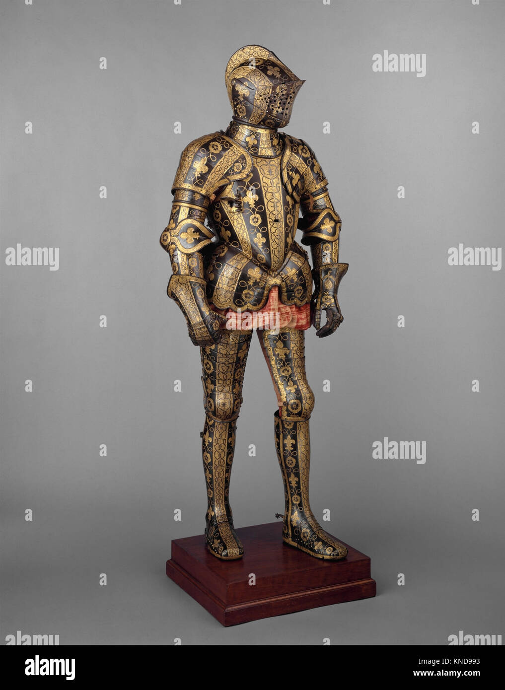 This set of armor belonging to George Clifford, the Third Earl of ...