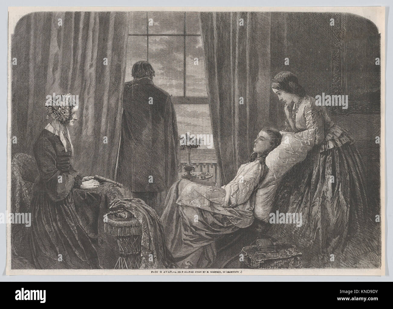 'Fading Away' depicts a woman in her final moments, reflecting dramatic ...