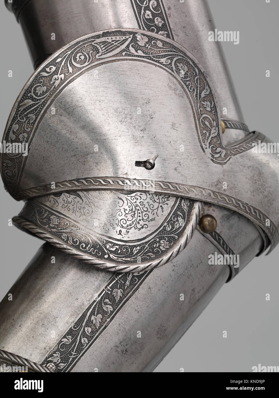 This armor, belonging to Emperor Ferdinand I, showcases the ornate and ...