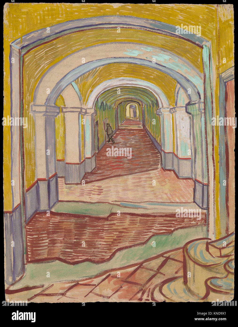 Corridor in the asylum hi-res stock photography and images - Alamy