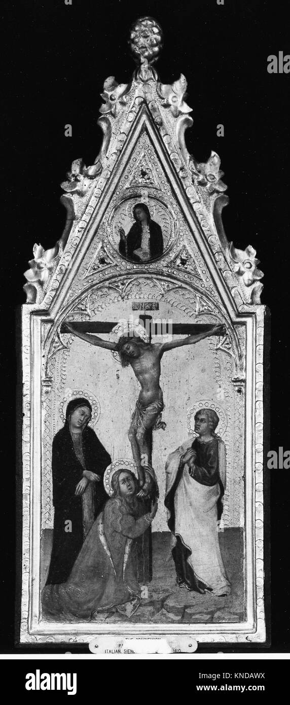 This diptych, titled *Two Angels*, is part of the MET collection. The ...