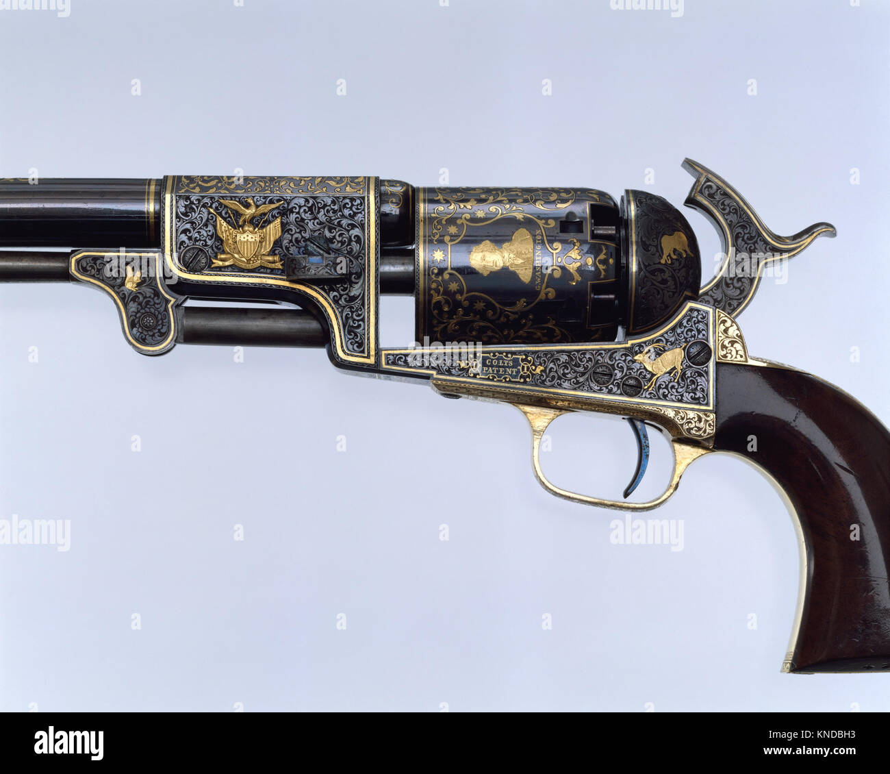 Colt Third Model Dragoon Percussion Revolver High Resolution Stock ...