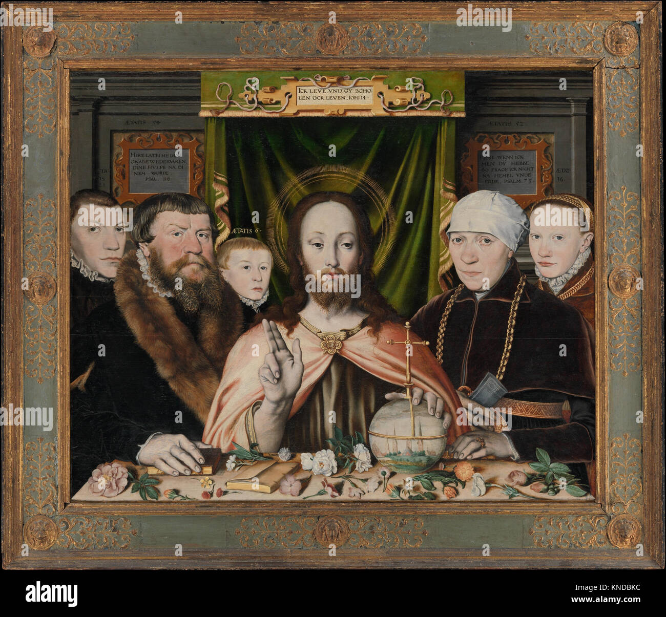 Religious artwork depicts blessing hi-res stock photography and images ...