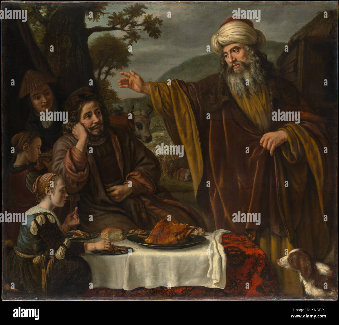 Abrahams parting hi-res stock photography and images - Alamy