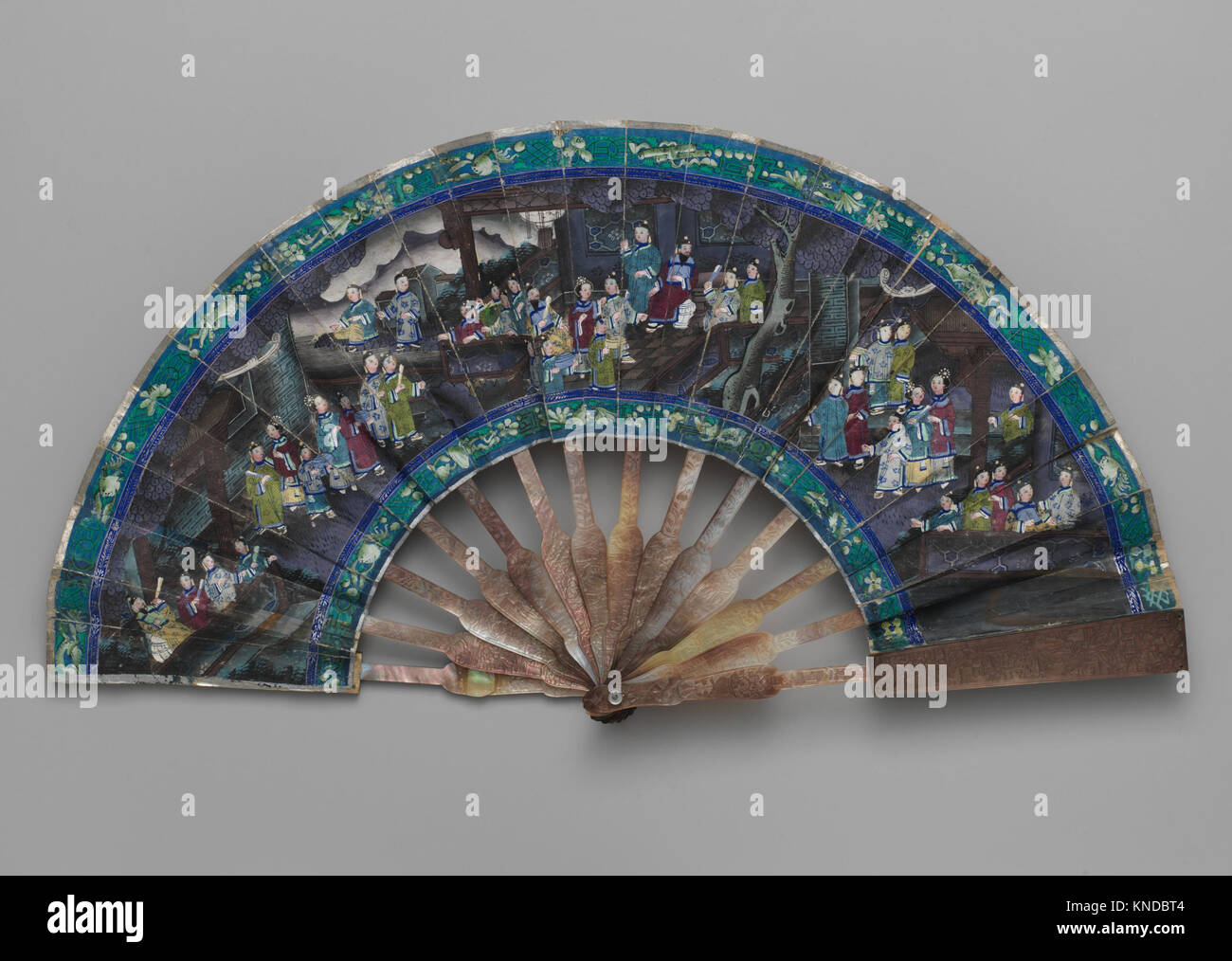 This hand-held fan from the MET collection is a decorative object with ...