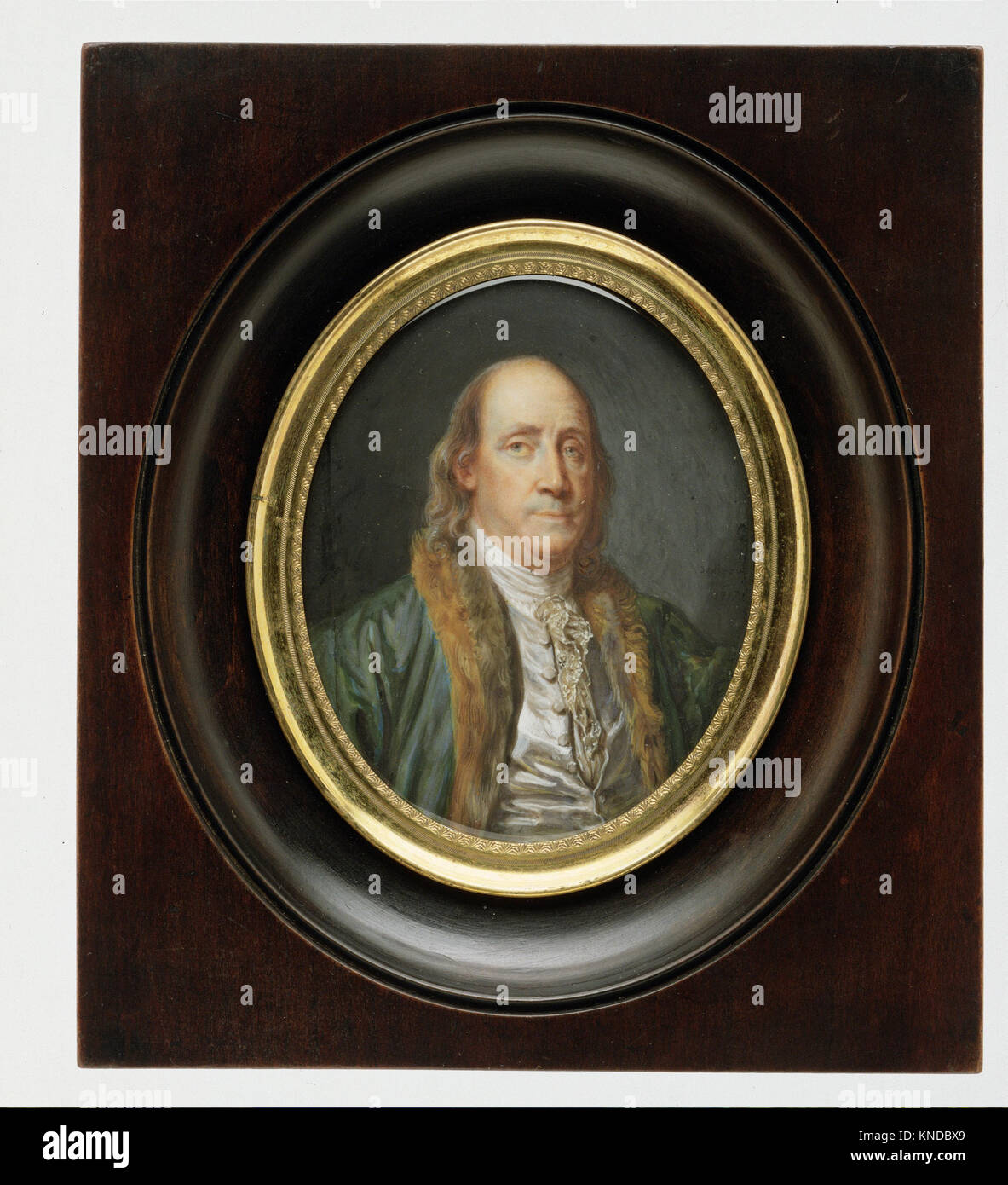 Benjamin franklin portrait painting hi-res stock photography and images ...