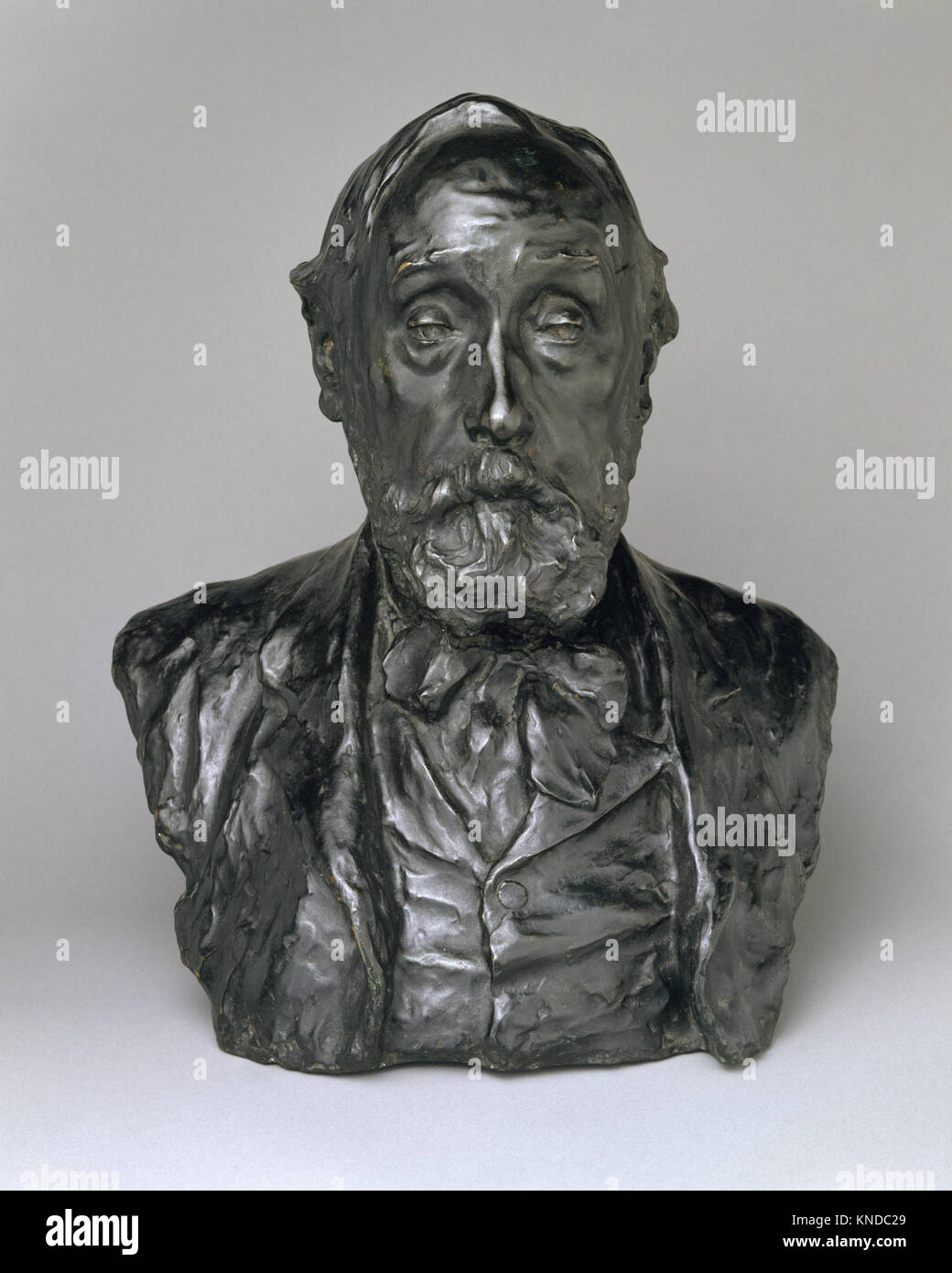 Edgar Degas' portrait at age 72 depicts the artist in later years ...
