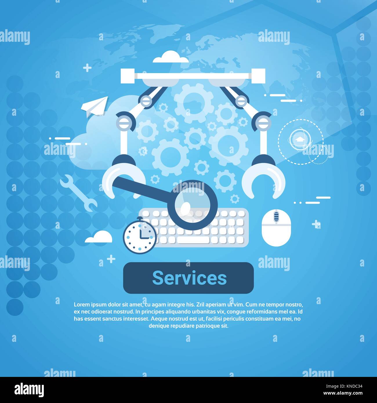 Web banner design services hi-res stock photography and images - Alamy