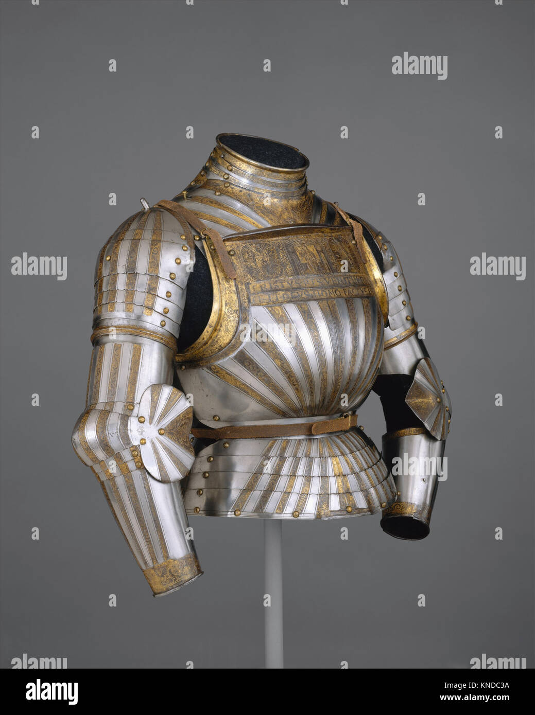 This light-cavalry armor, part of the museum's collection, is an ...