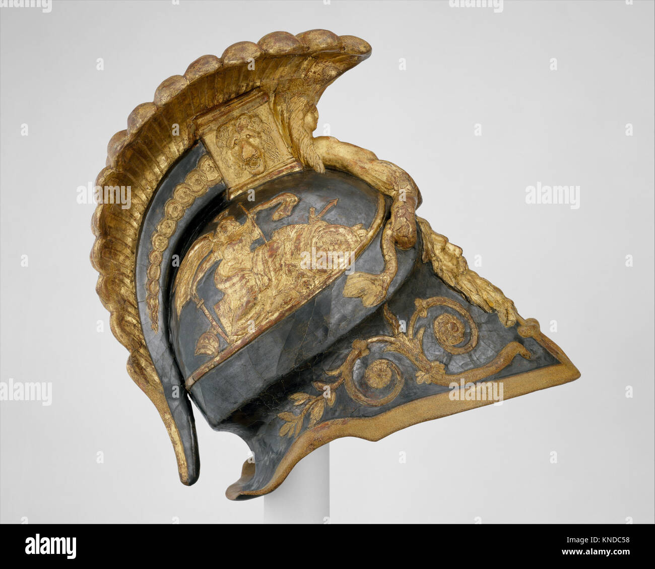 This costume armor in the classical style reflects the ancient military ...