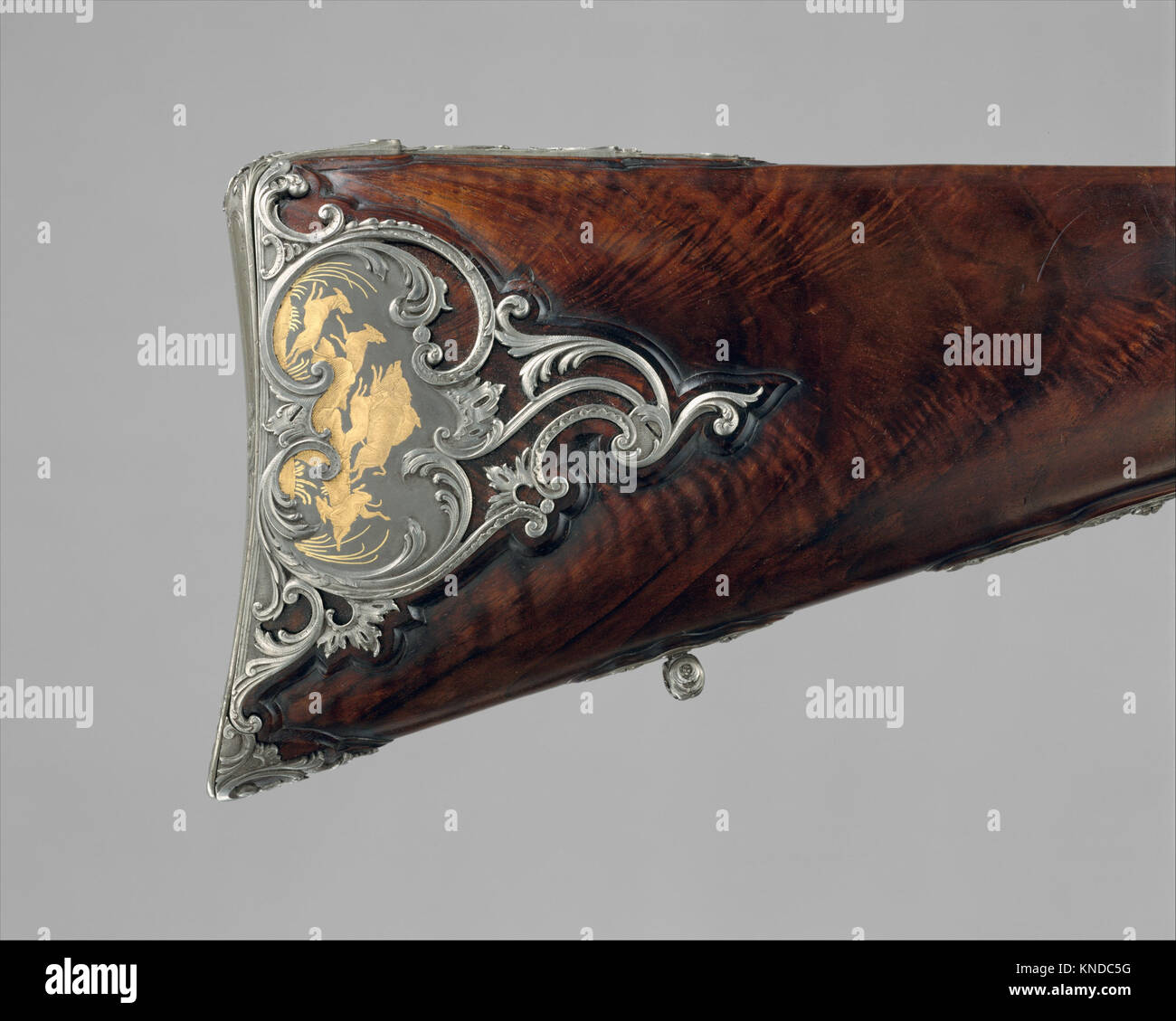 Double-Barrel Breech-Loading Pinfire Shotgun MET DT3637 24957 Stock ...