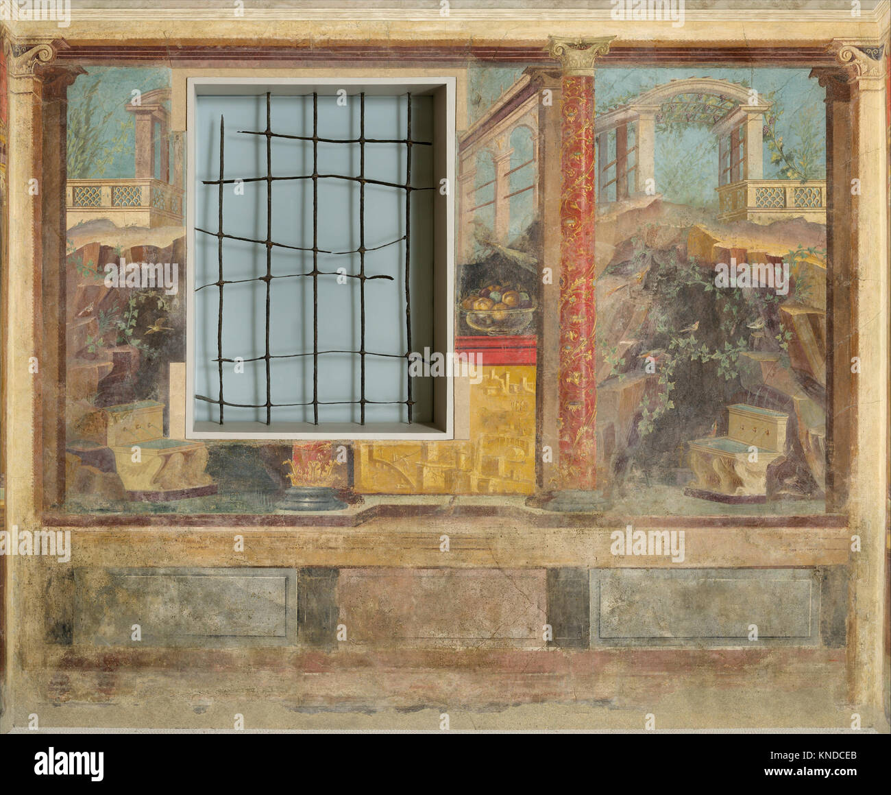 This cubiculum, or bedroom, was part of the Villa of P. Fannius ...